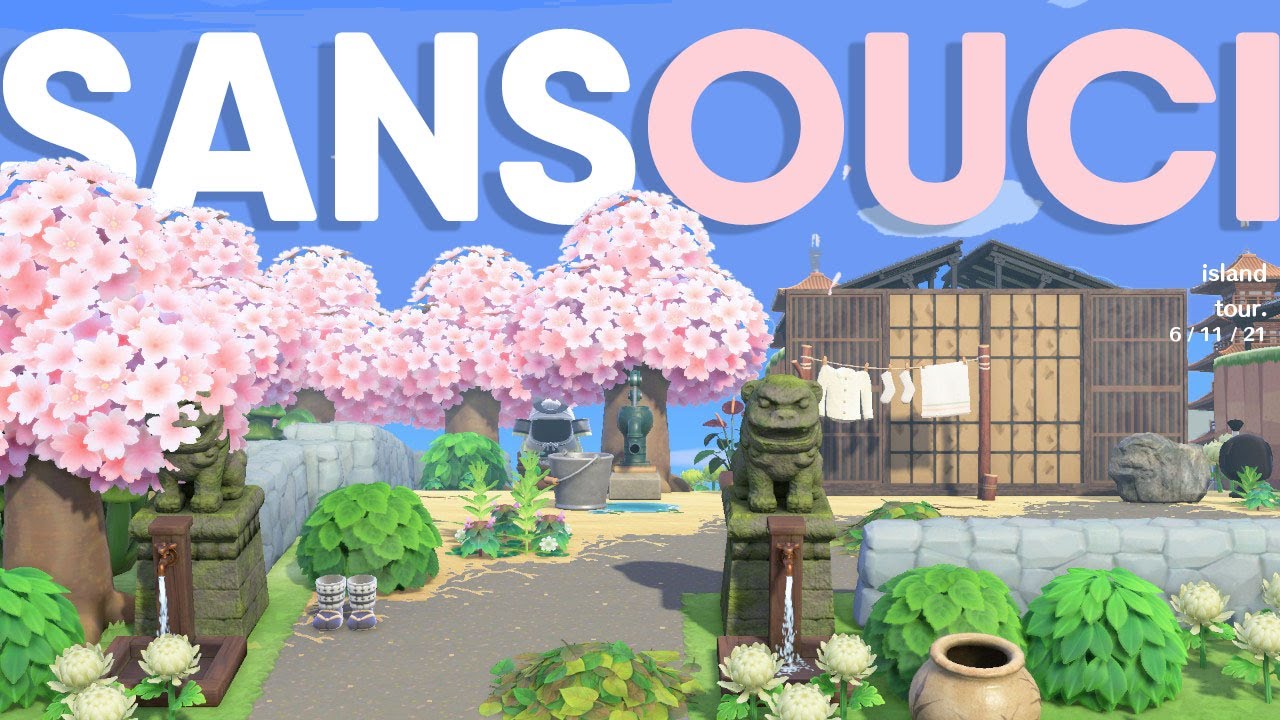 THERE'S A SAMURAI DISTRICT?!! COUNTRYSIDE ISLAND TOUR | Animal Crossing ...