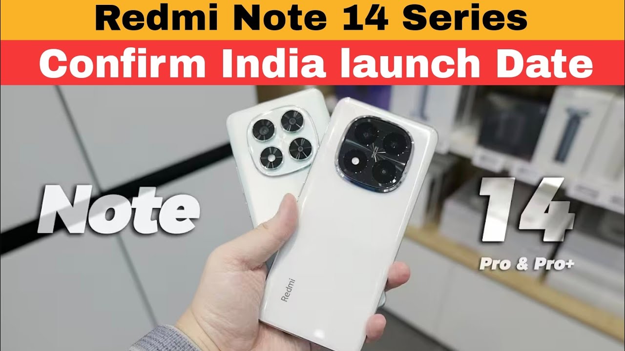 Redmi Note 14 Series India Confirm Launch Date || Redmi 14, Redmi 14 ...