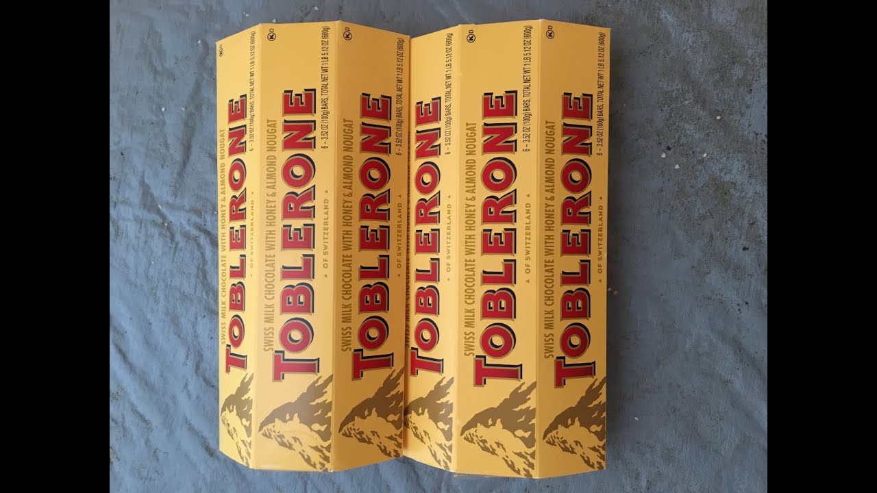 Two giant packs of Toblerone challenge - CHRISTMAS 2015 EDITION - YouTube