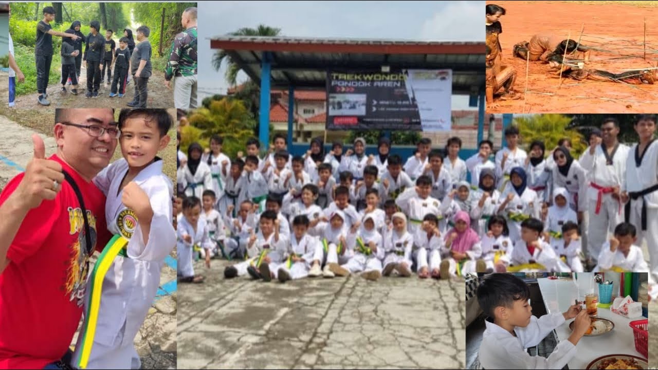 PENGUKUHAN SABUK TAEKWONDO (KUNING KE KUNING STRIP HIJAU ...