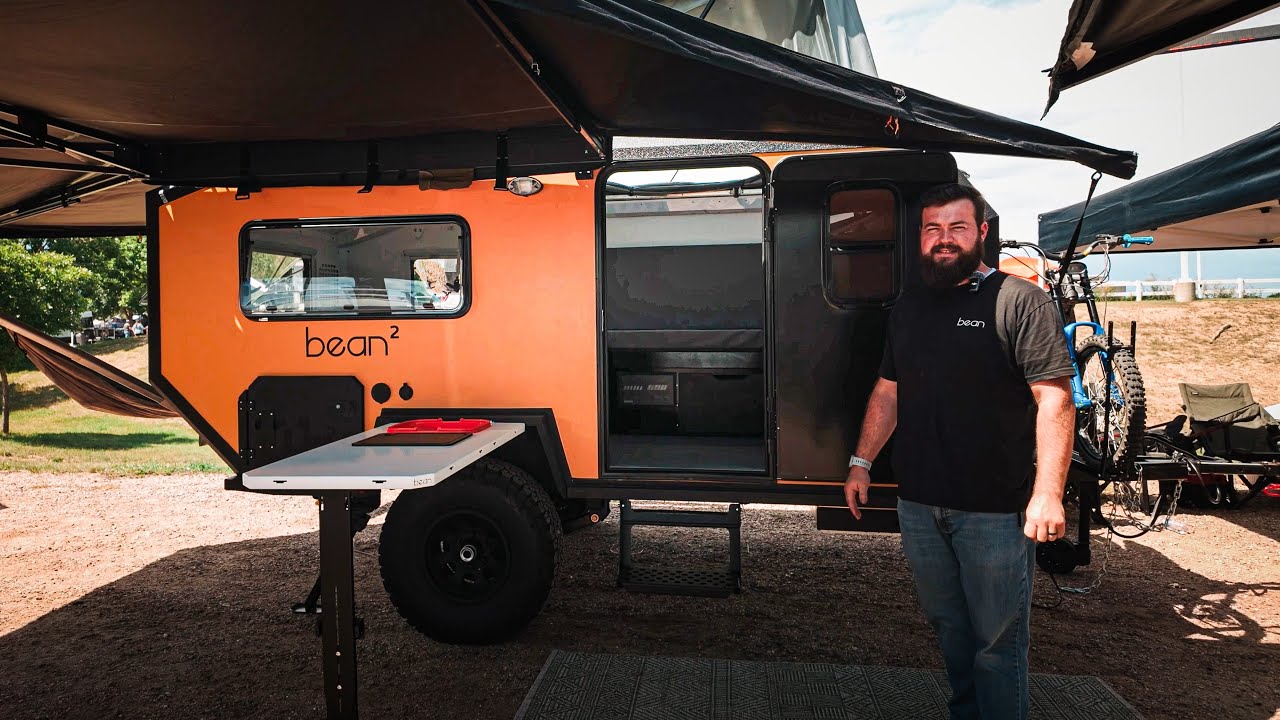 Bean Squared Camper Trailer - Overland Expo Mountain West - YouTube