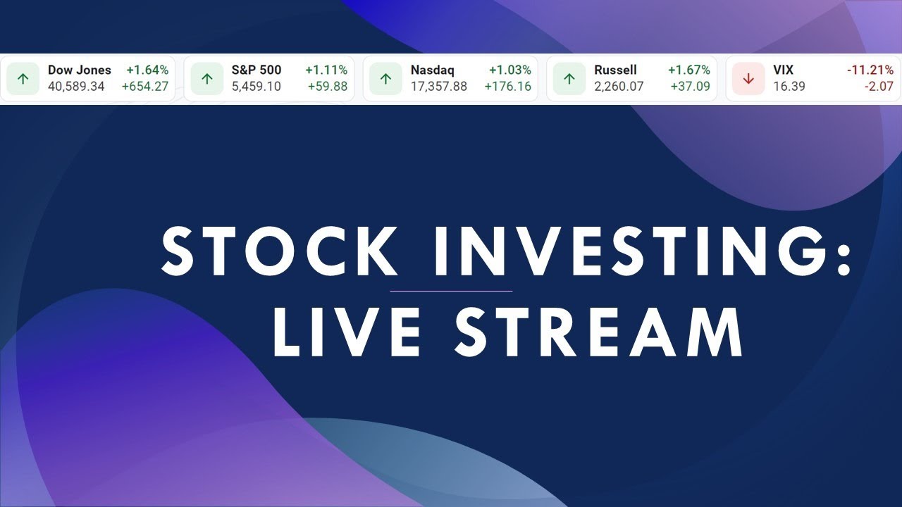 Stock Investing Live Stream - YouTube