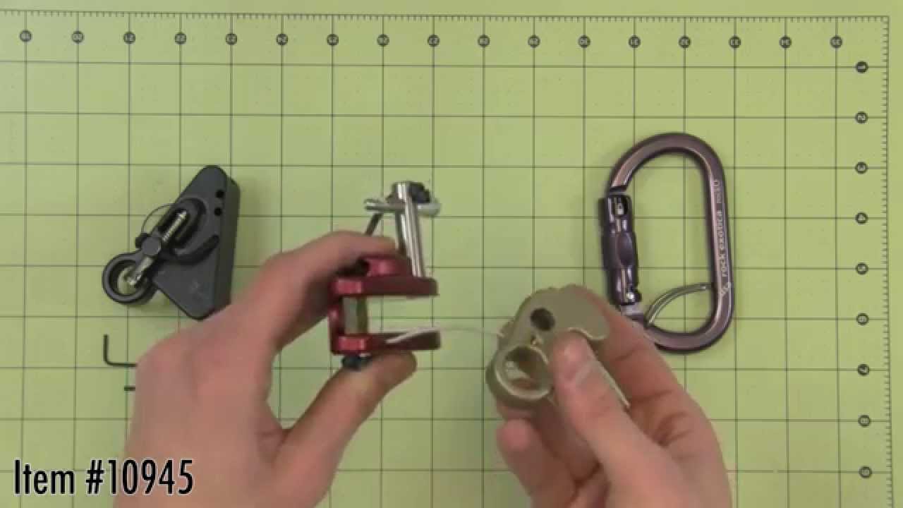 Petzl Microcender Rope Grab - TreeStuff.com 360 View - YouTube