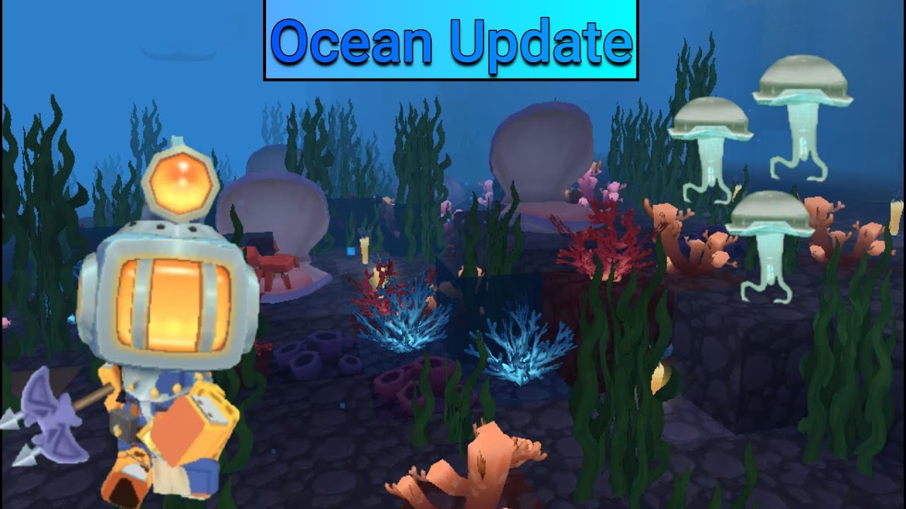 Joguei a Nova Atualização do Oceano do Mini World | Mini World - YouTube