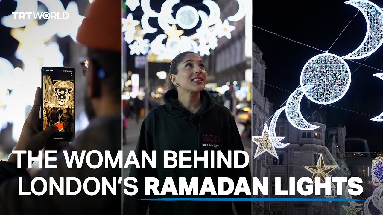 Meet Aisha, the woman behind Ramadan Lights UK - YouTube