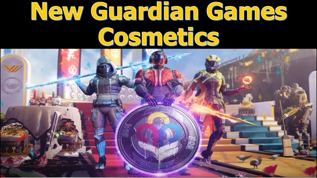 NEW Guardian Games Cosmetics | Destiny 2 - YouTube