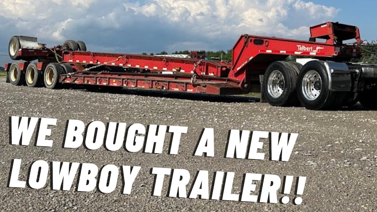 We bought a 50 Ton Modular Lowboy!! | What to look for and what to fix ...