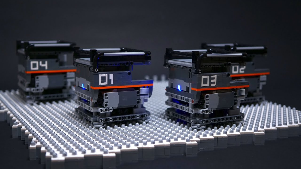 These Omnidirectional LEGO Vehicles Have Some Amazing Engineering
