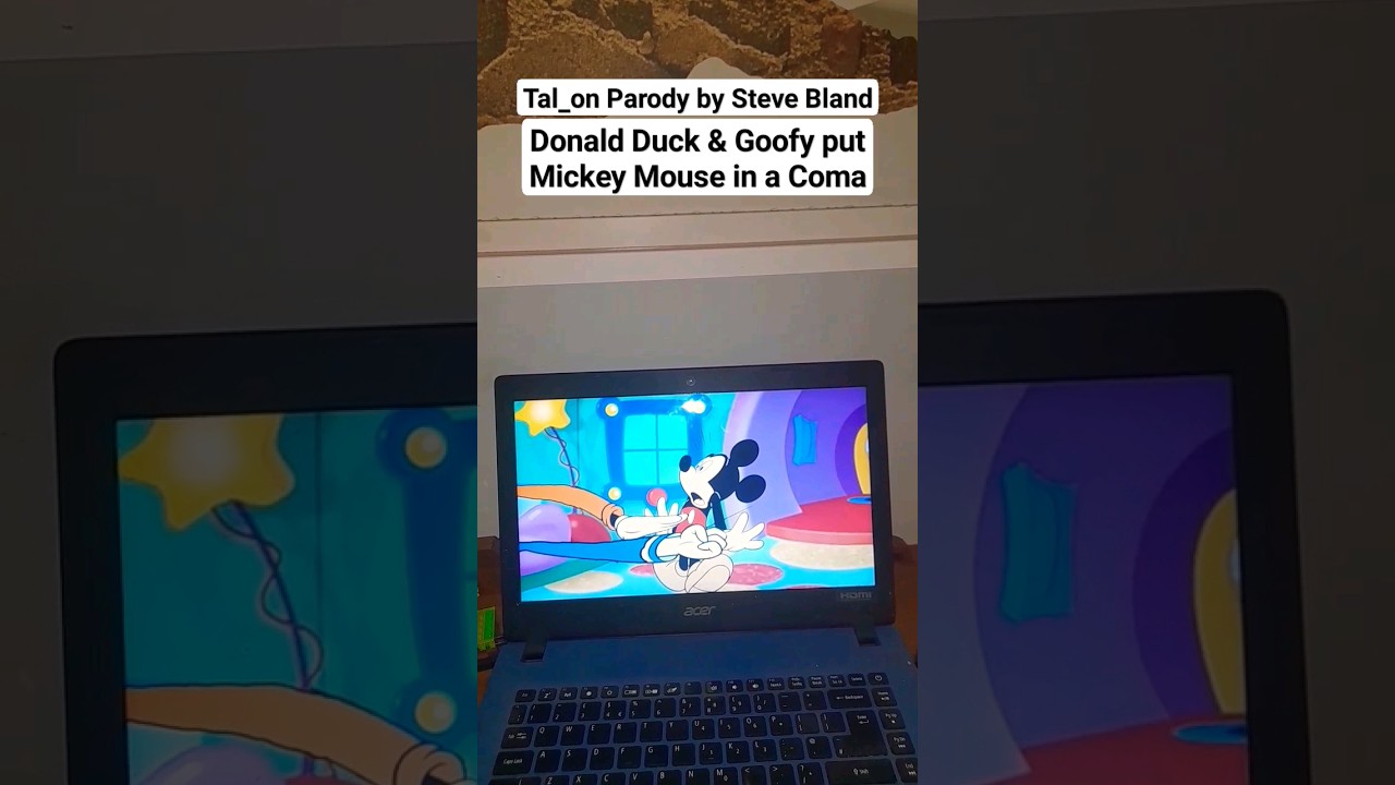 Tal_on Parody by Steve Bland: Donald Duck & Goofy put Mickey Mouse in a ...