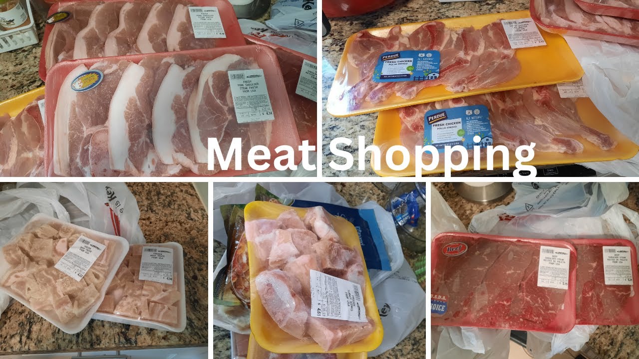 Shopping for #meats @sheroniakthisisme - YouTube