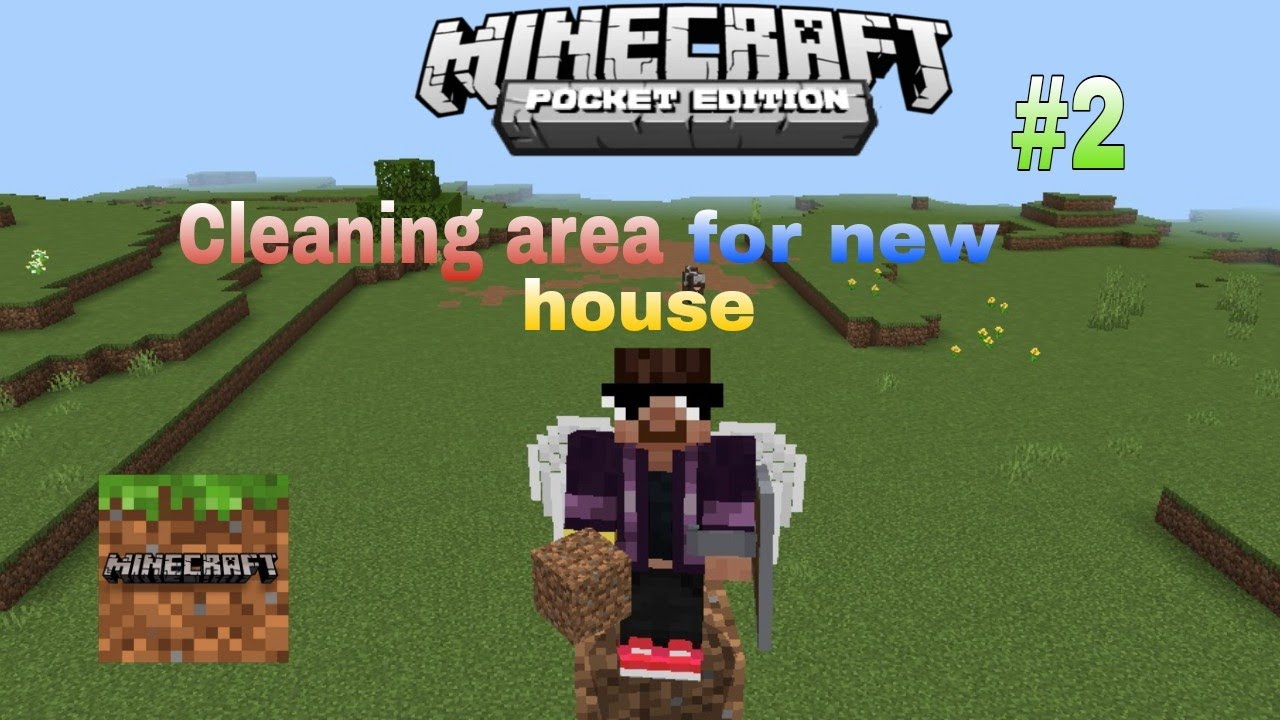 Cleaning area for new house |#minecraft#gamimg#viral - YouTube
