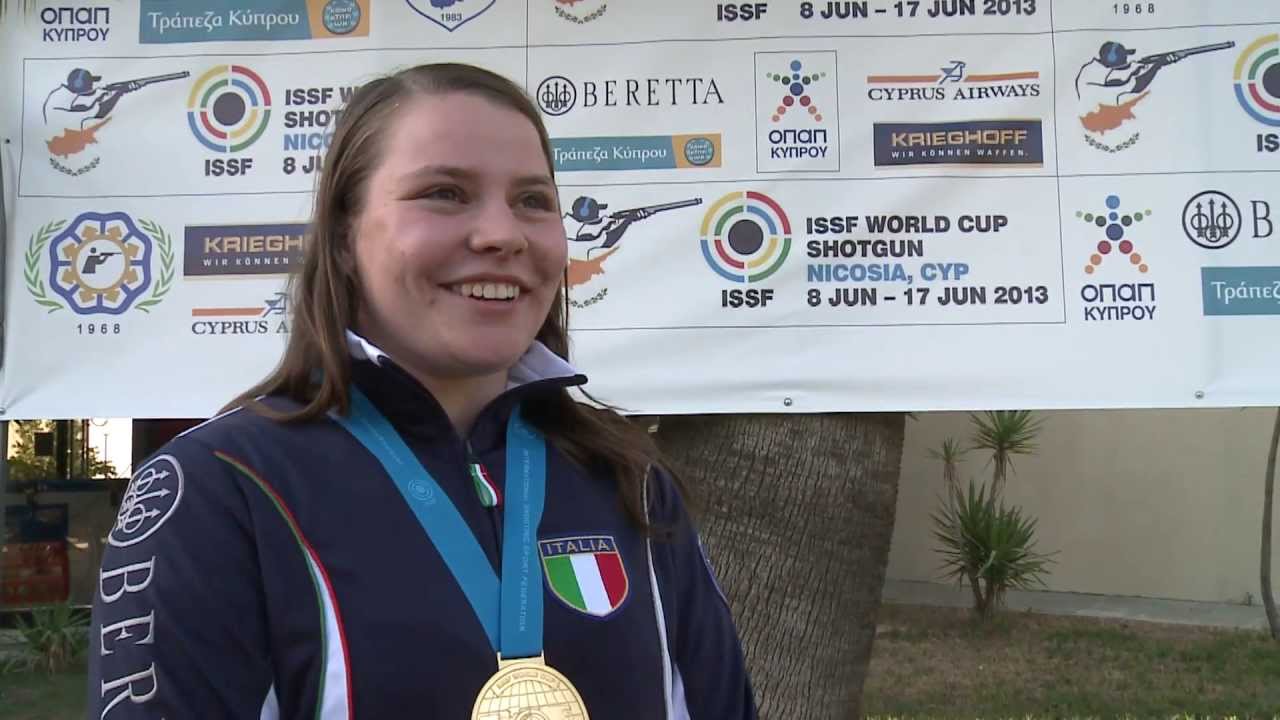 Interview of Silvana Stanco - Nicosia 2013 ISSF World Cup - YouTube