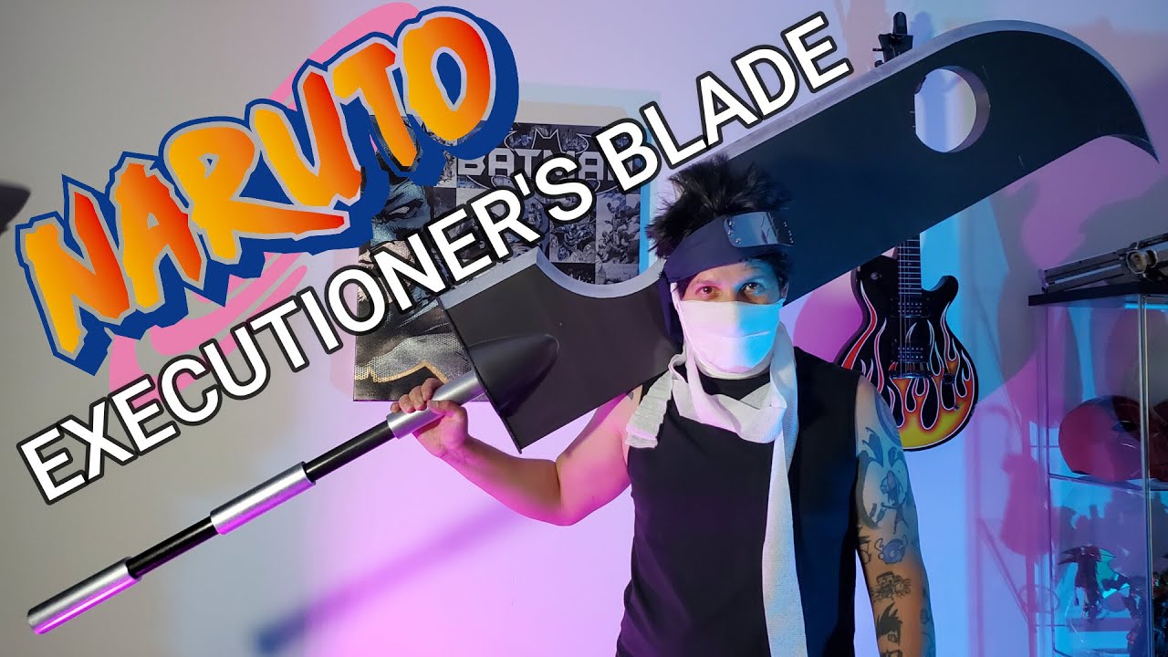 Building a 3D Printed 6 Foot Sword from Naruto | Zabuza Executioner's Blade - YouTube