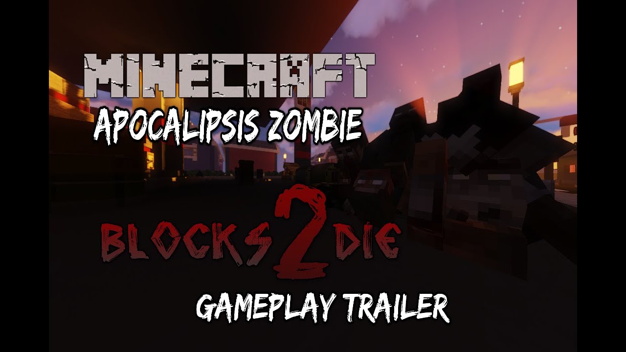 ☢️ BLOCKS 2 DIE GAMEPLAY TRAILER P1 Servidor Minecraft Apocalipsis ...