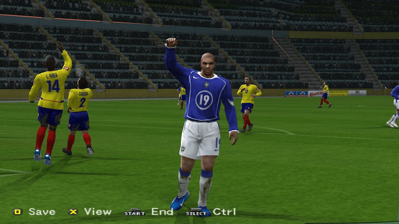 PES 5 Patch 2003 04 work in progress - YouTube