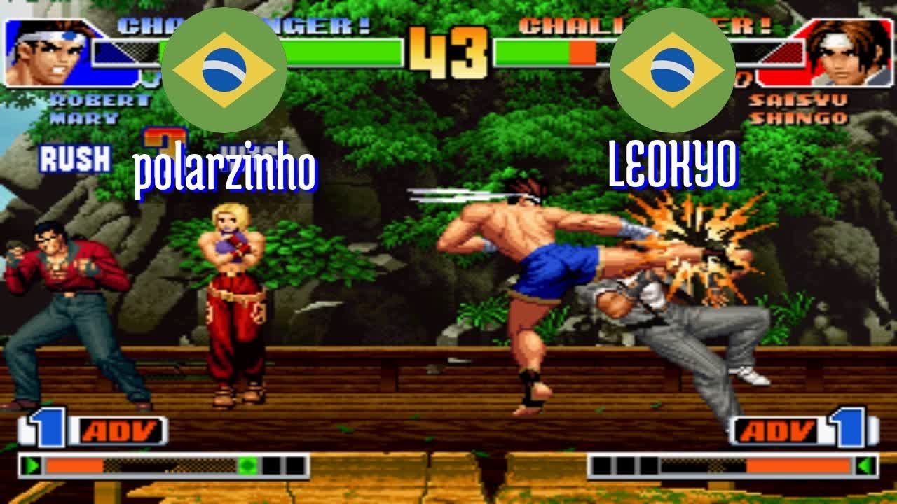 FT5 @kof98: polarzinho (BR) vs LEOKYO (BR) [King of Fighters 98 Fightcade] Oct 5 - YouTube