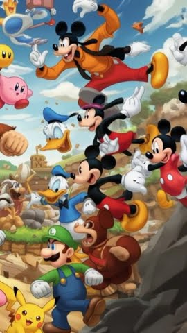 Nintendo vs Disney - YouTube