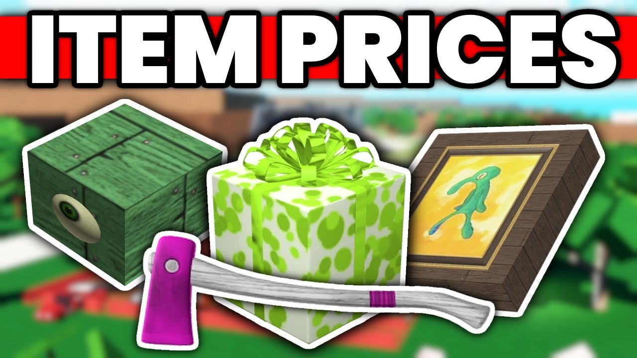 How Much EVERY ITEM Is Worth In Lumber Tycoon 2 Roblox - YouTube
