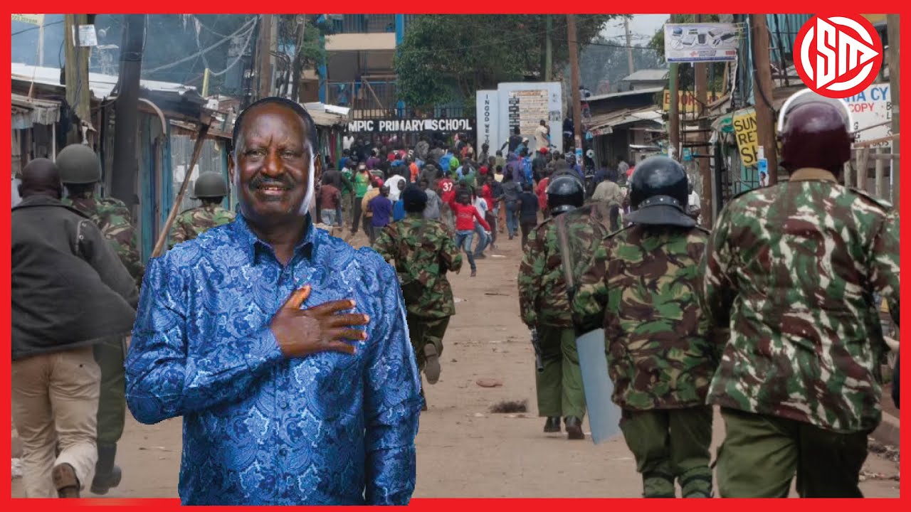 LIVE: LEO NI LEO. RAILA TROOPS LEADS IN MAANDAMANO NAIROBI - YouTube