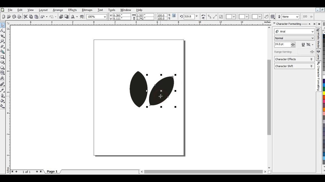 Adidas Logo with CorelDraw X3 - YouTube