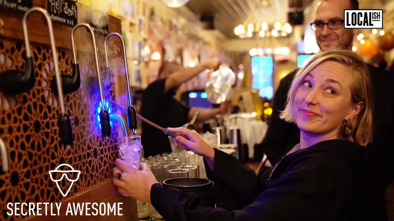 Most Magical Bar in NYC: The Cauldron | Secretly Awesome - YouTube