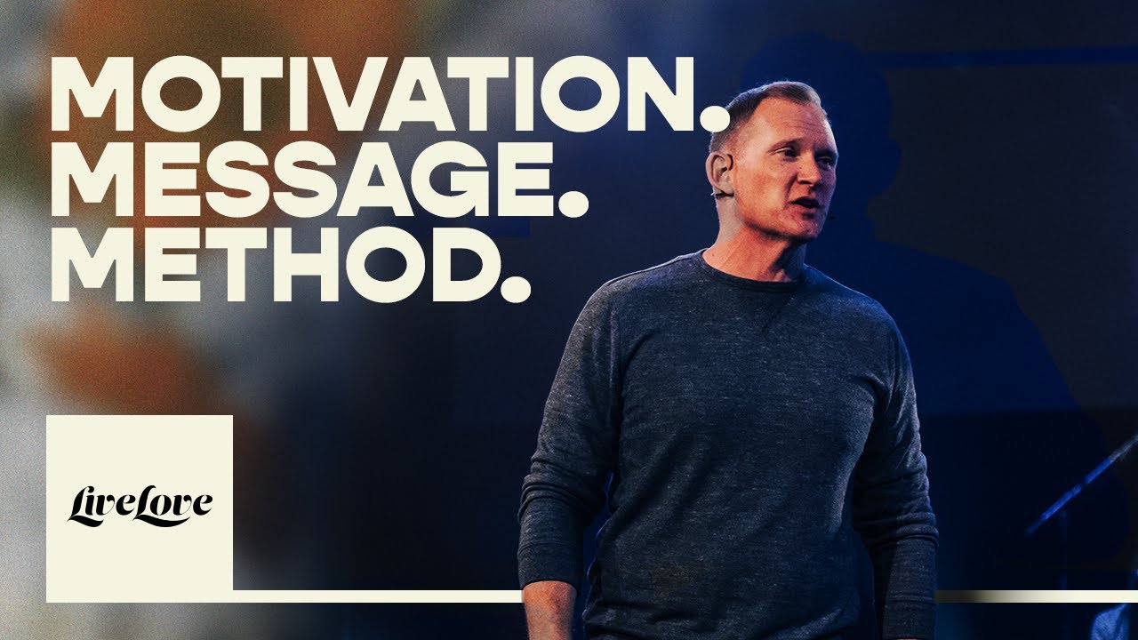 Motivation. Message. Method. | Pastor Matt Smith | Vintage Church - YouTube