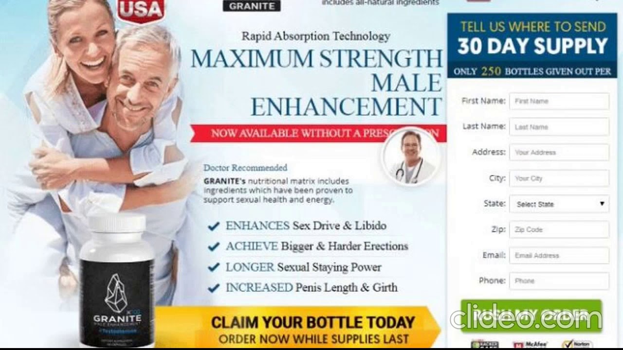 Granite Male Enhancement – Pills to Escalate Your Bedroom Performance ...