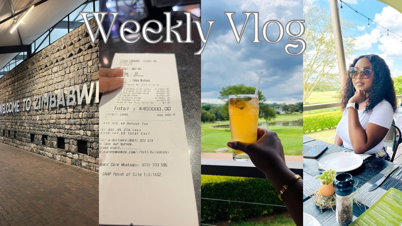 Zim Vlog : I just arrived, Lunch and Catching up || Zimbabwean YouTuber ...