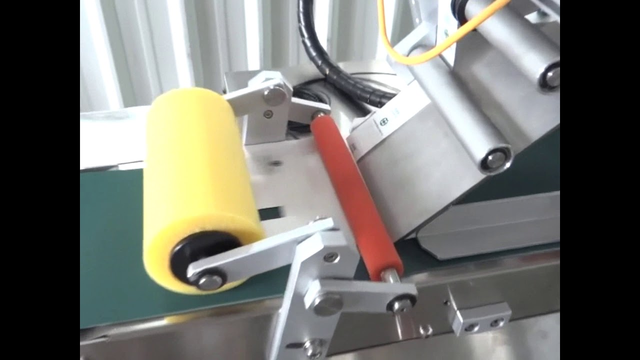 PP 510 Table Top Top Label Applicator - YouTube