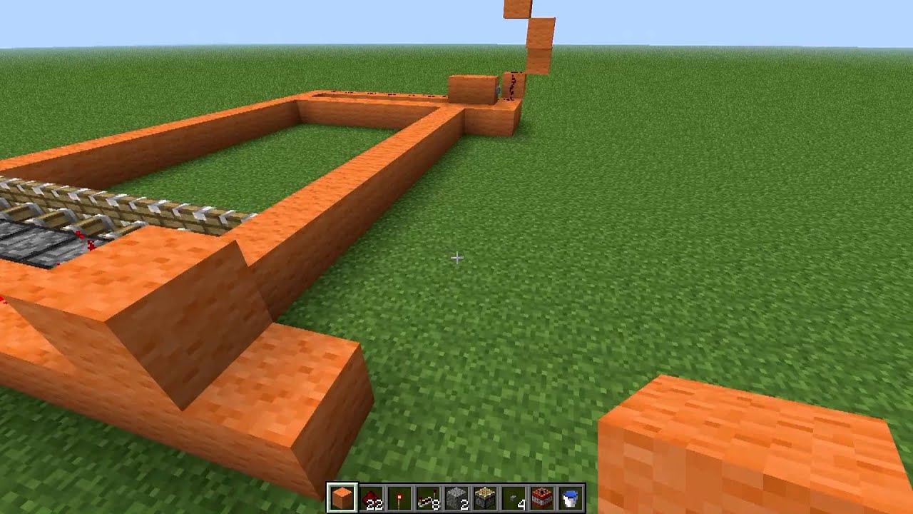 Minecraft Tutorial - Sand Block Shooting TNT Cannon - YouTube