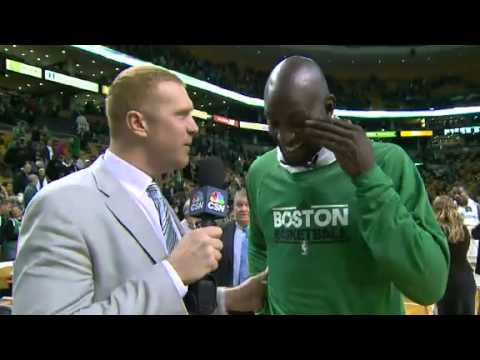 Brian Scalabrine interviewing Kevin Garnett - YouTube