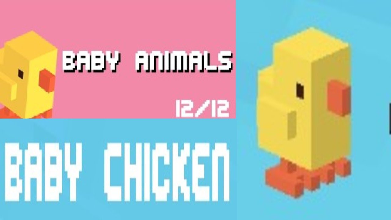 Crossy Road Secret Characters Baby Chicken - TOPRAK OYUNDA GAMİNG - YouTube