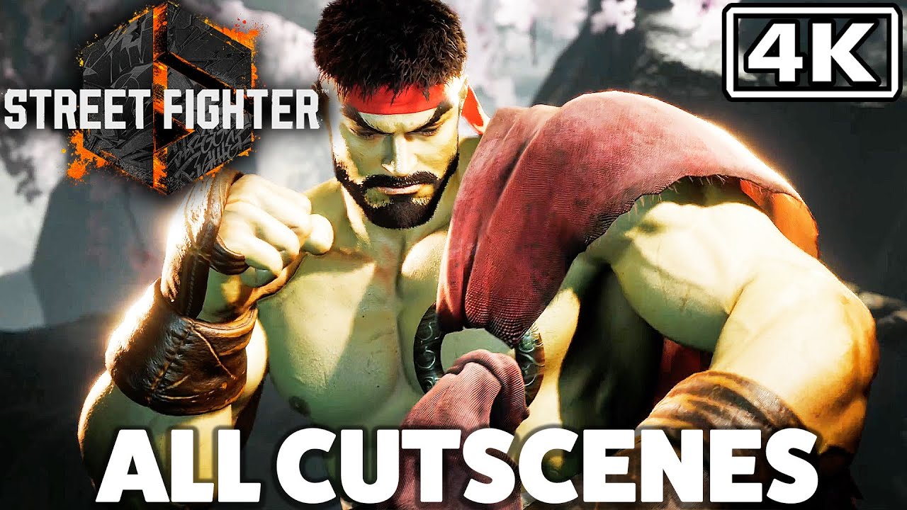 Street Fighter 6 - All Cutscenes [Full Movie]4K - YouTube