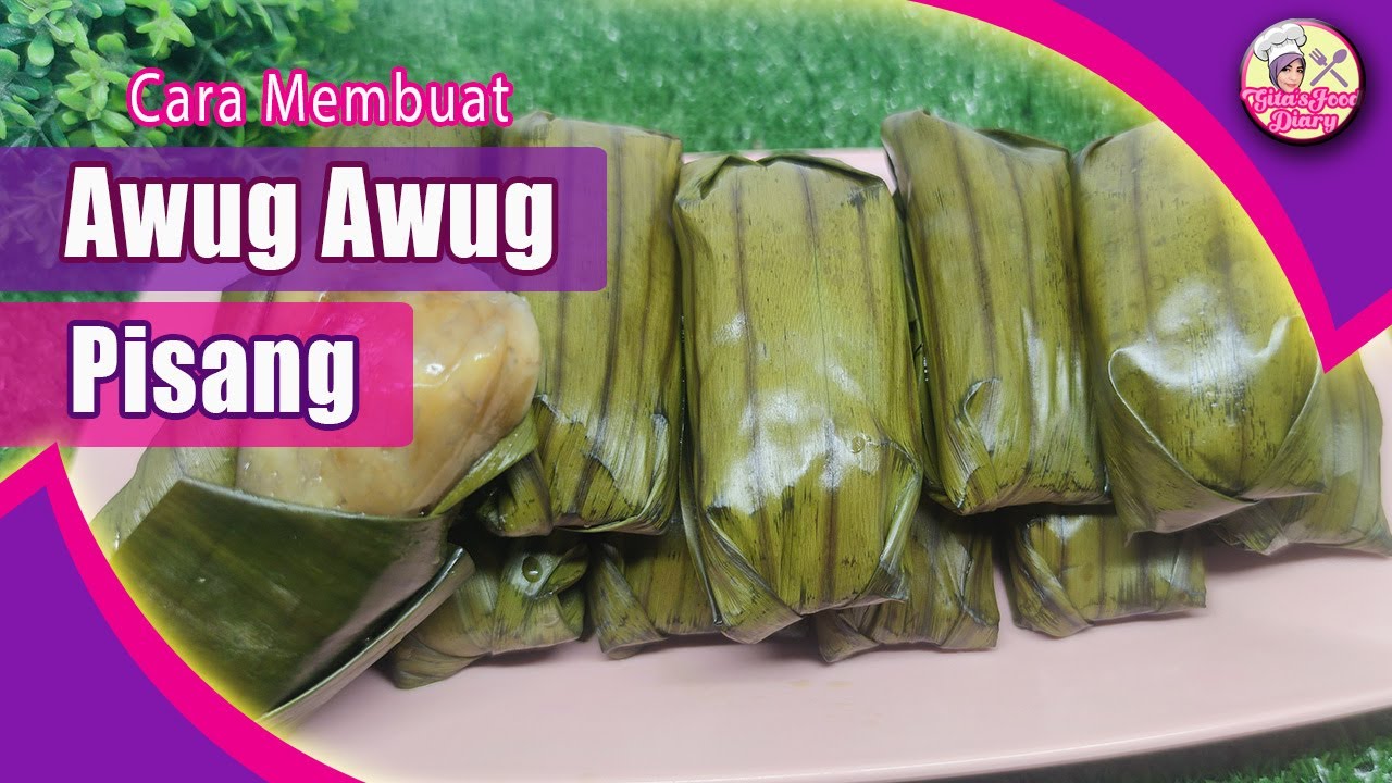 #367👩‍🍳Cara Membuat Awug Awug Pisang ️ How to make bananas 'Awug Awug ...