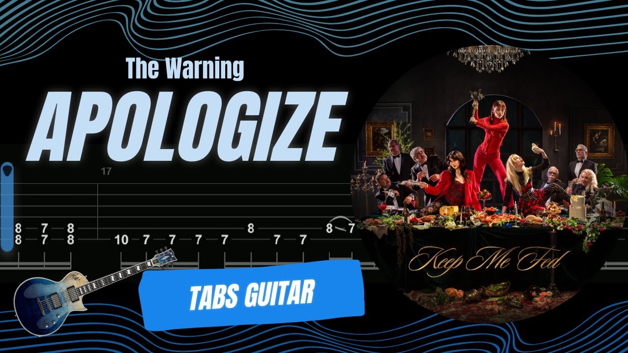 The Warning - Apologize TABS GUITAR - YouTube