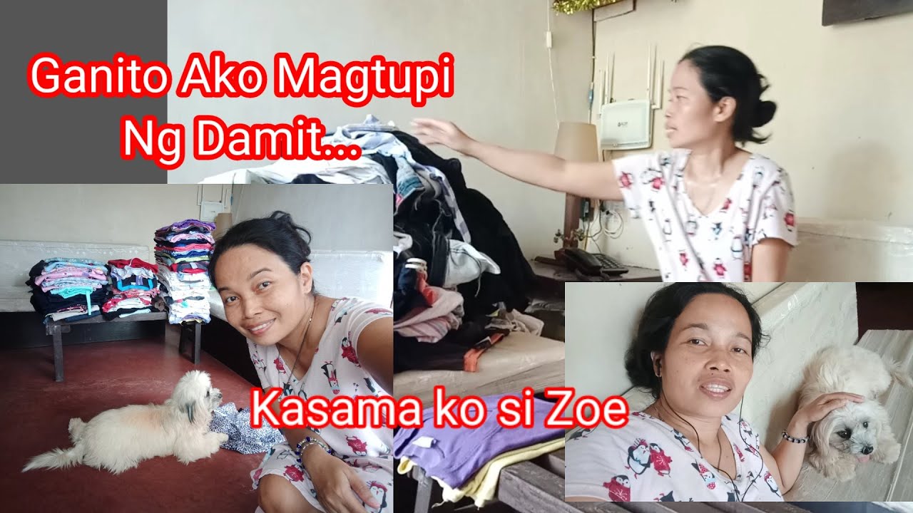 GANITO AKO MAG TUTOPI NG DAMIT | KASAMA KO LANG SA BAHAY SI ZOE ...