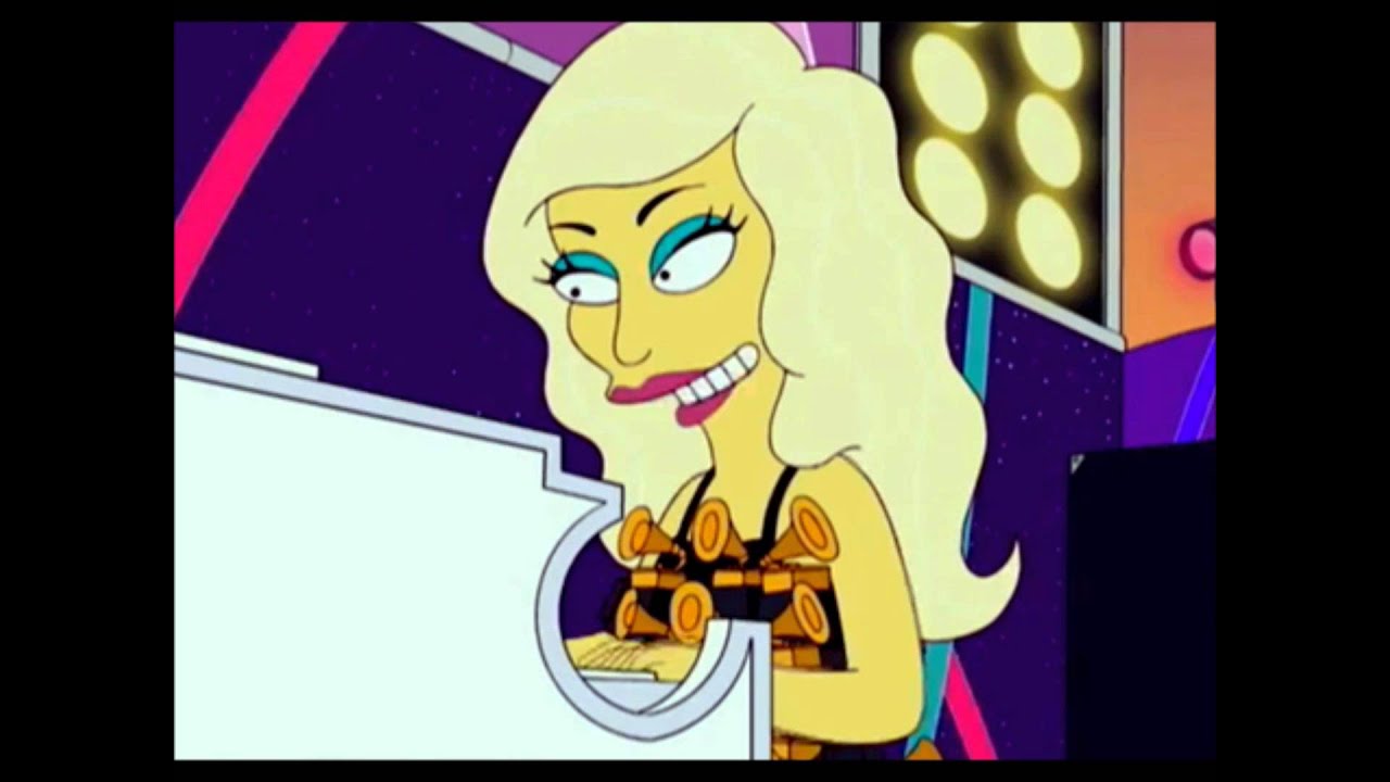 Lady Gaga - Simpsons Música - YouTube