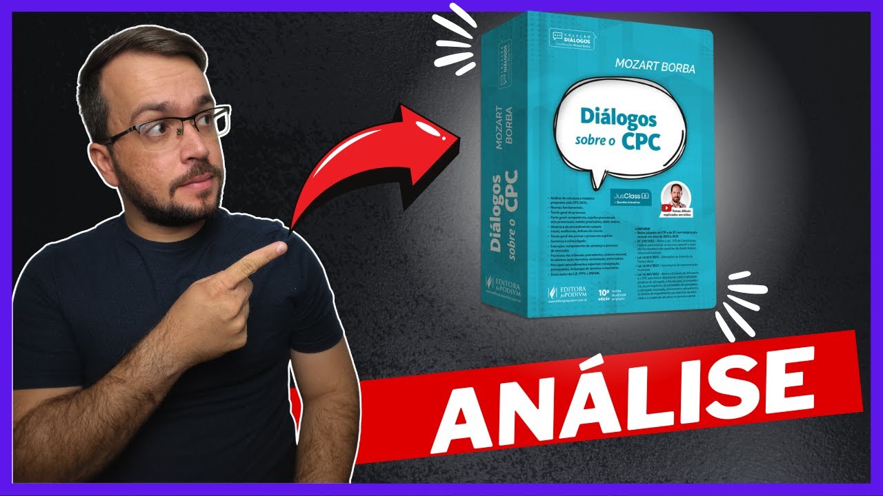 Análise do livro DIÁLOGOS SOBRE O CPC. - YouTube