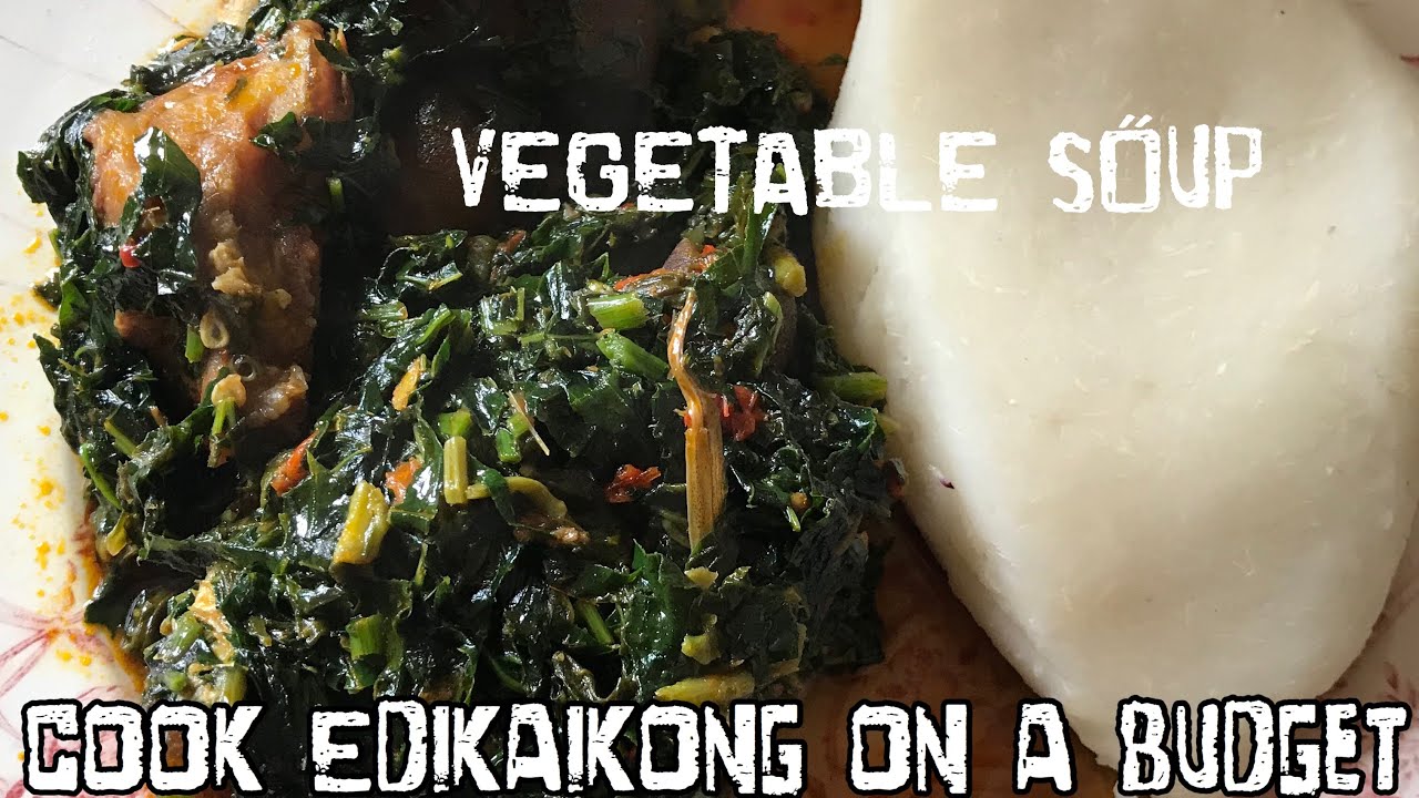 HOW TO COOK CALABAR EDIKAINKONG SOUP(VEGETABLE SOUP) - YouTube