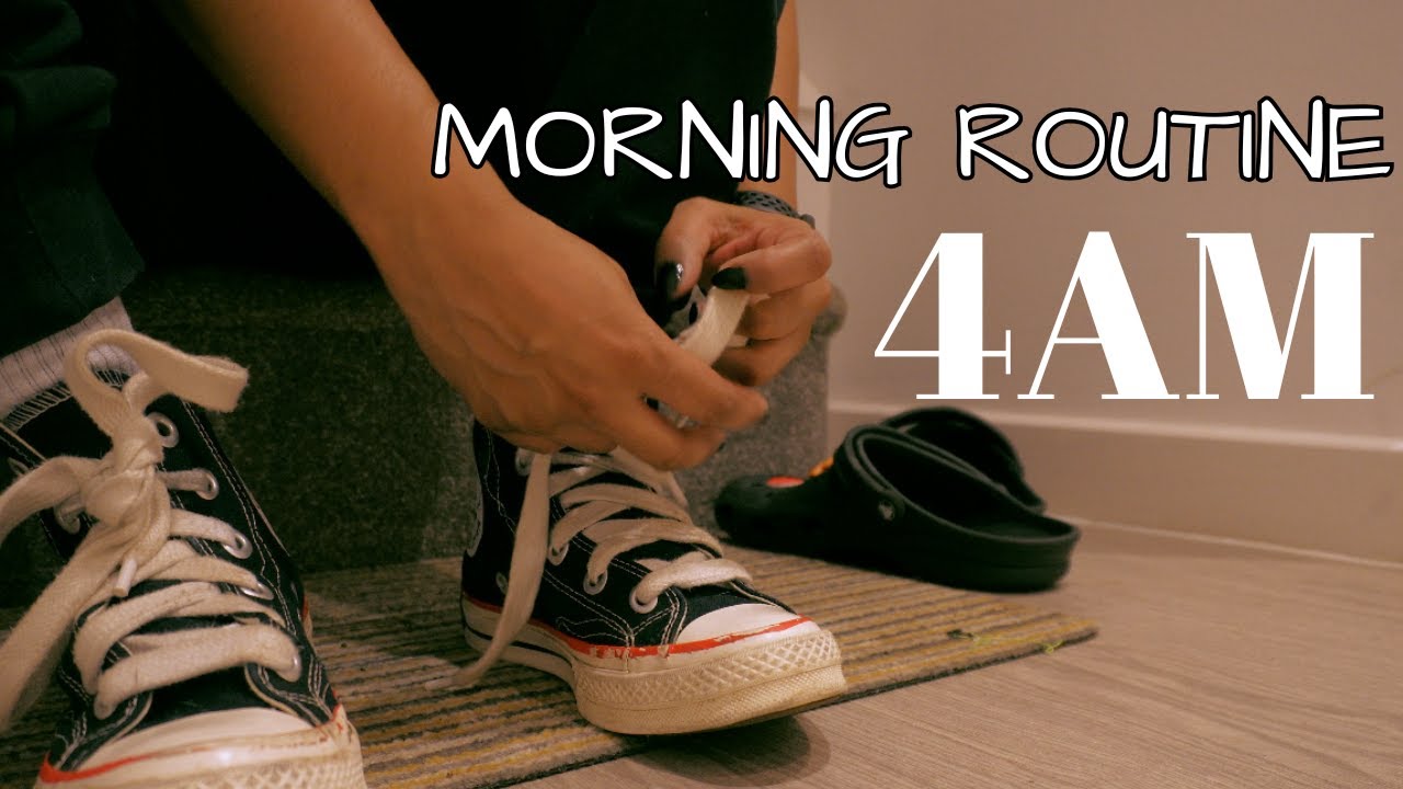 my 4am morning routine | how sobriety built my discipline - YouTube