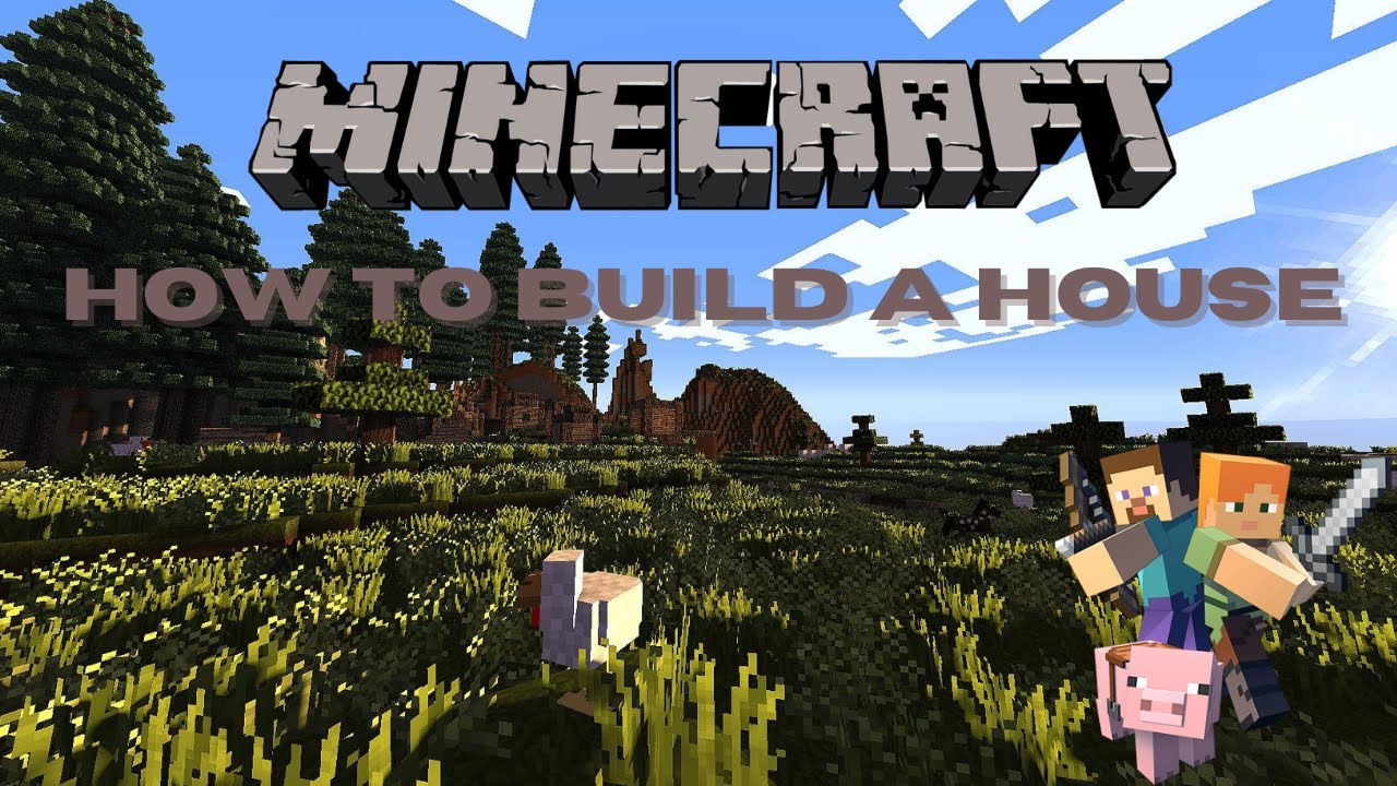 H to the Max - How to Build a House in Minecraft - Creative Mode - YouTube