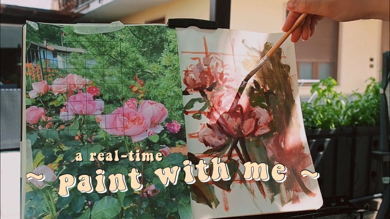 ☀️ Real-Time PAINT WITH ME ☀️ - YouTube