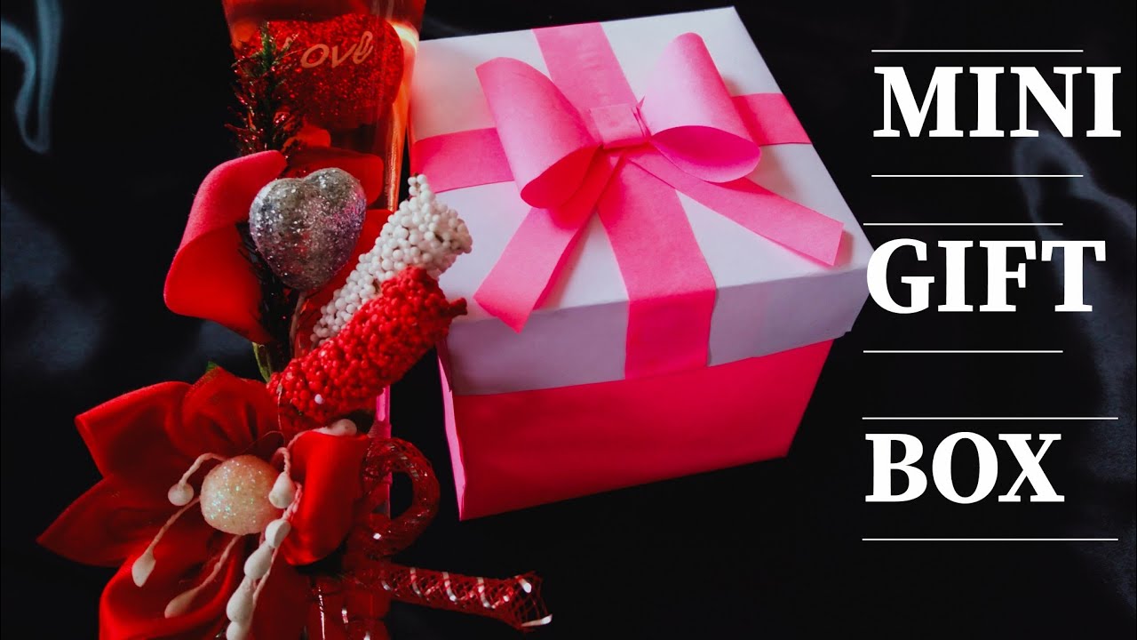 DIY MINI GIFT BOX |Paper Craft Idea - YouTube