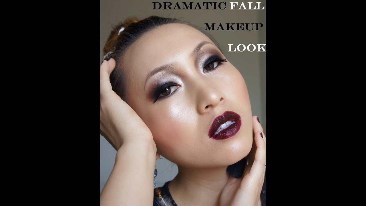 Dramatic Fall Makeup Look - YouTube