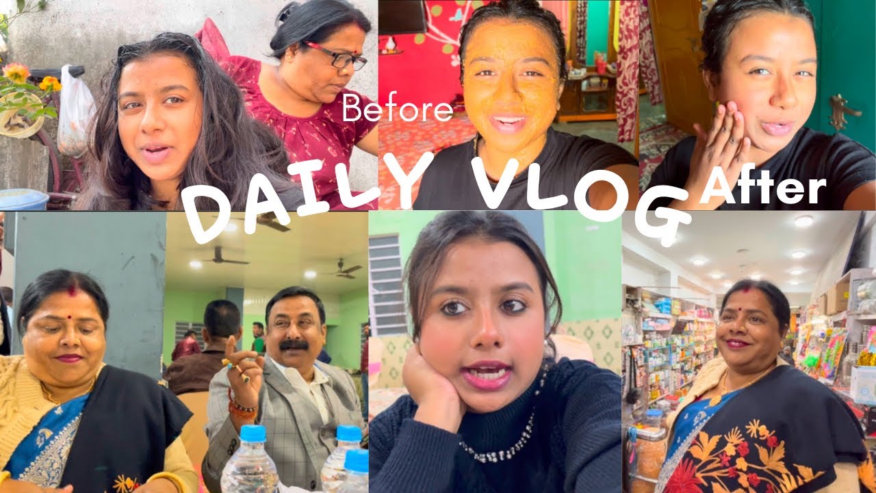 বাড়িতেই তৈরি করলাম mini parlour😂, বিয়েবাড়ি গিয়ে জমিয়ে খেলাম 😁|| # ...
