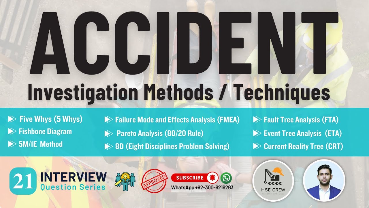 Accident Investigation Methods / Techniques - YouTube