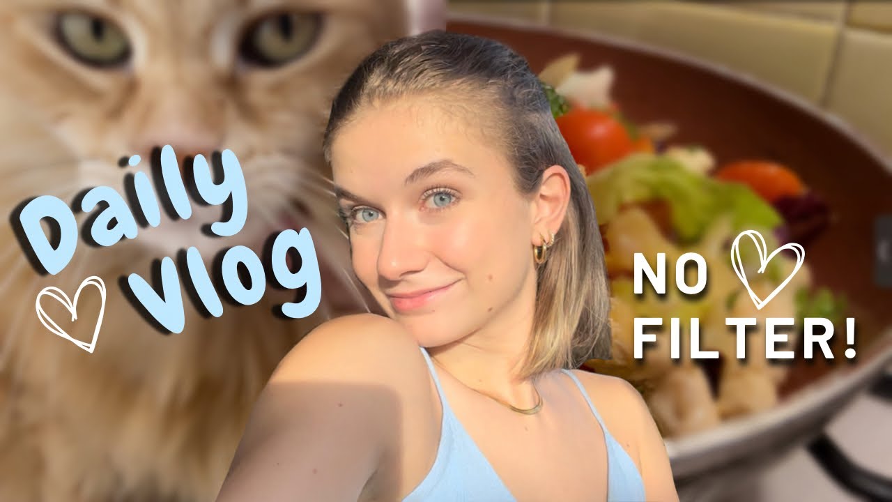 Daily Vlog ONESTO, no filter🤐! Nuovi progetti/ cuciniamo con Francy ...