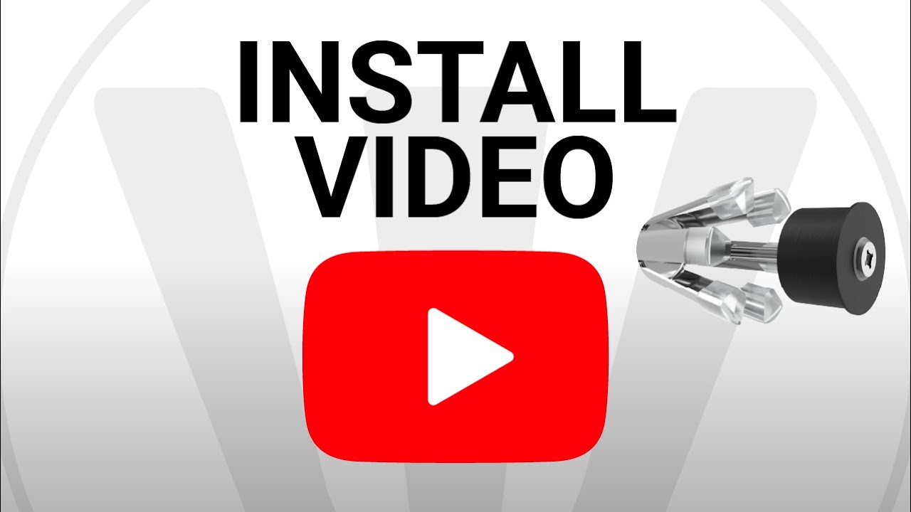 WingIts® Designer Grab Bar Fastener (GBWME40) Installation - YouTube