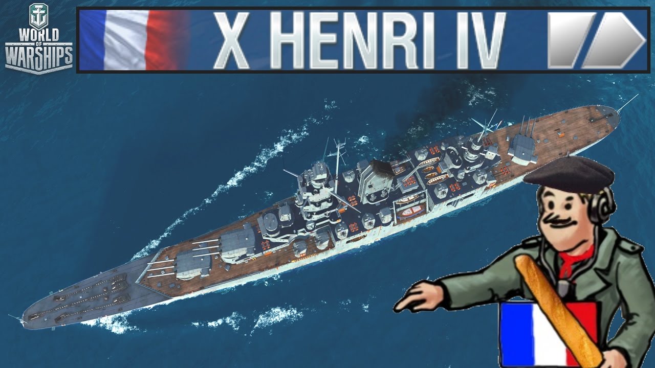 Henri IV - LittleWhiteMouse_PA on Ice Islands || World of Warships ...