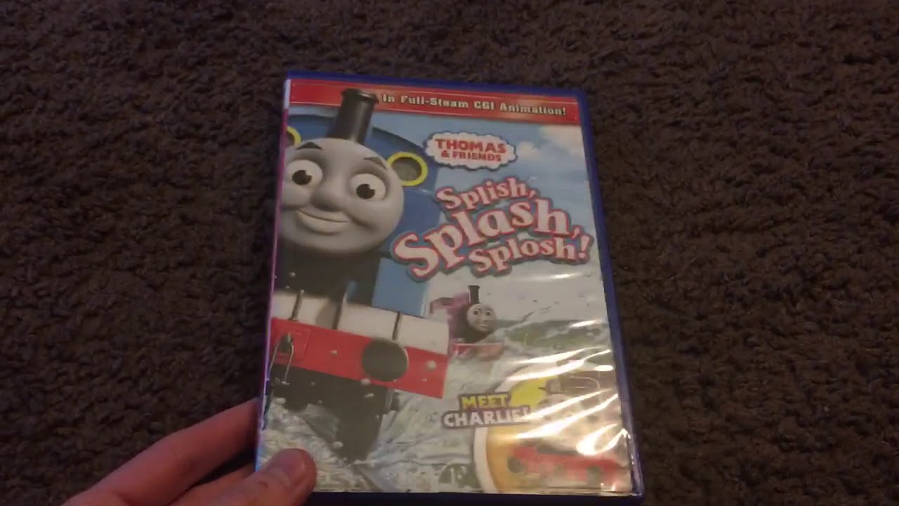 Thomas Splish Splash Splosh DVD Unboxing - YouTube
